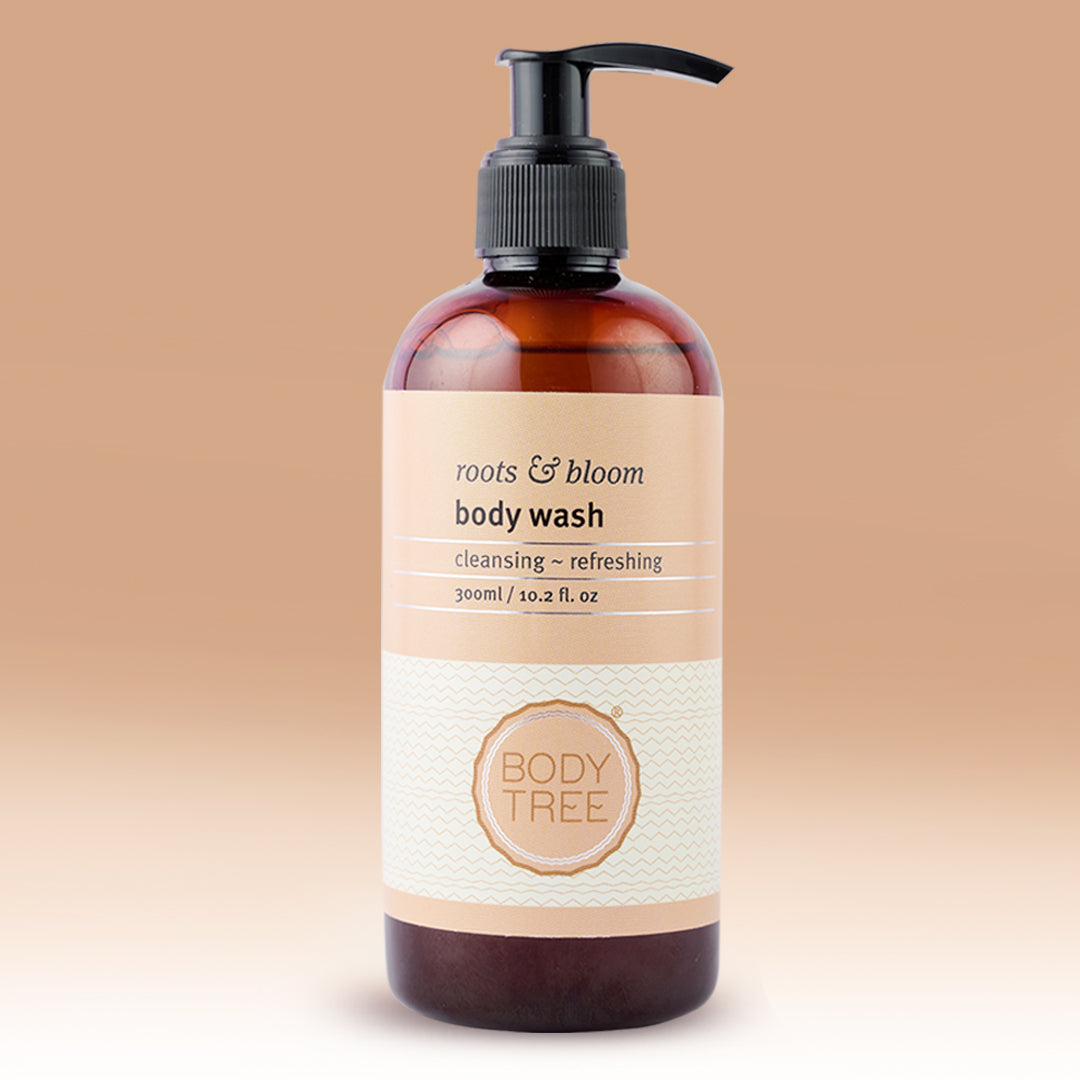 Roots & Bloom Moisturizing Body Wash with Aloe Vera and Cucumber